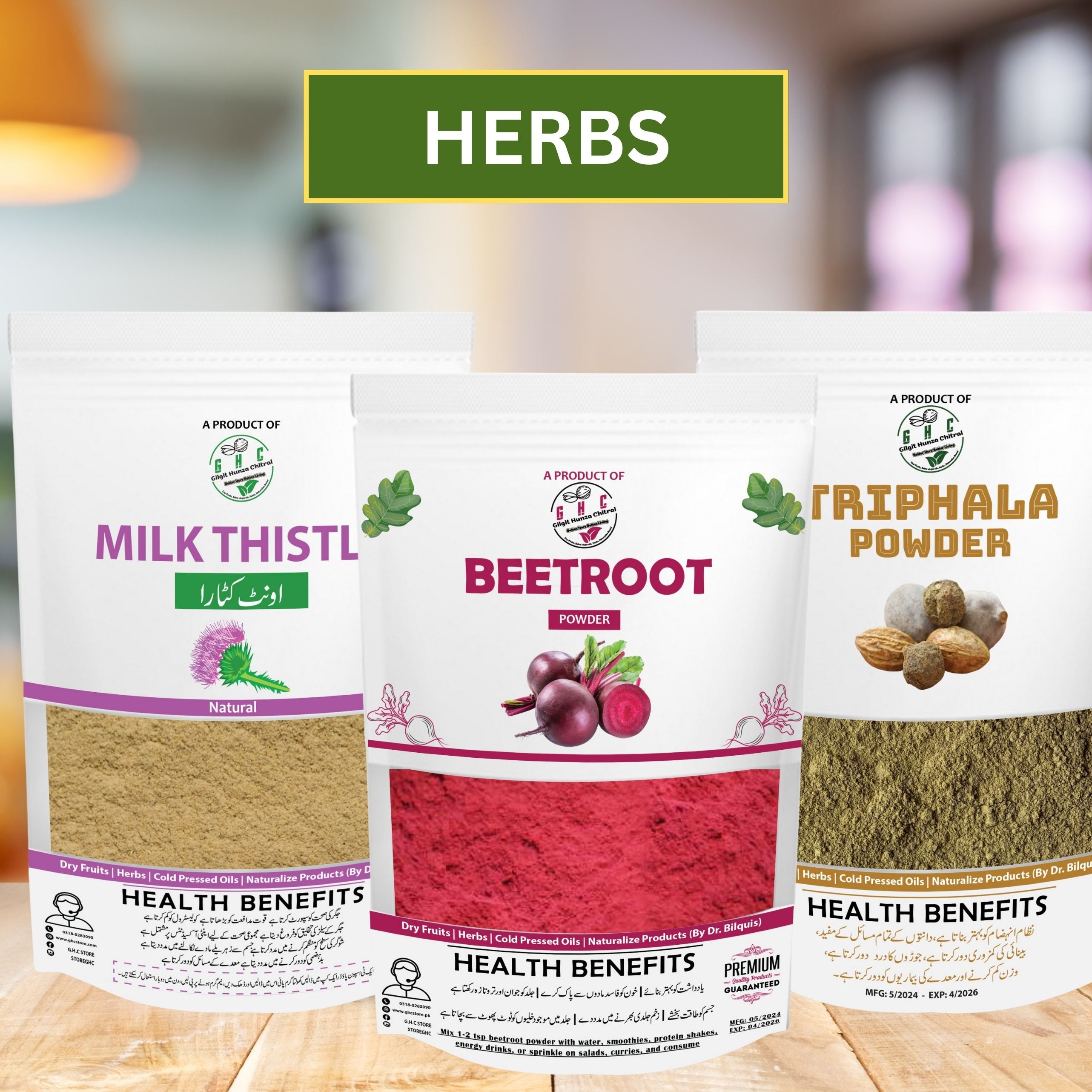 Explore Premium Herbs Collection - GHC Store